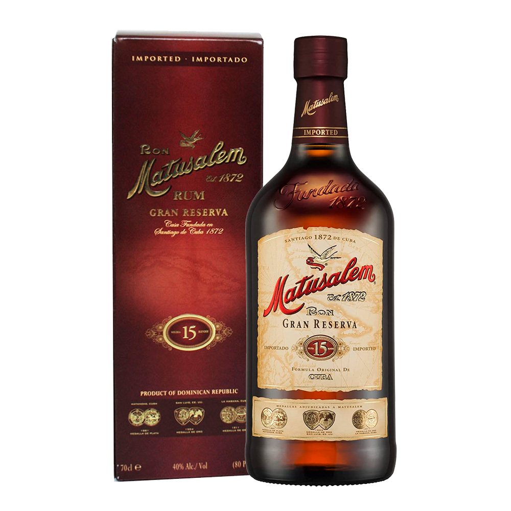 Ron Matusalem Gran Reserva 15 años 40º 70 cl. Cuba | UMAMI - Tienda